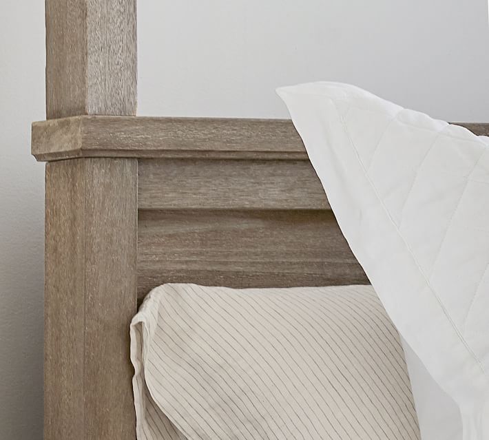 Farmhouse Canopy Bed | Wooden Beds | Pottery Barn