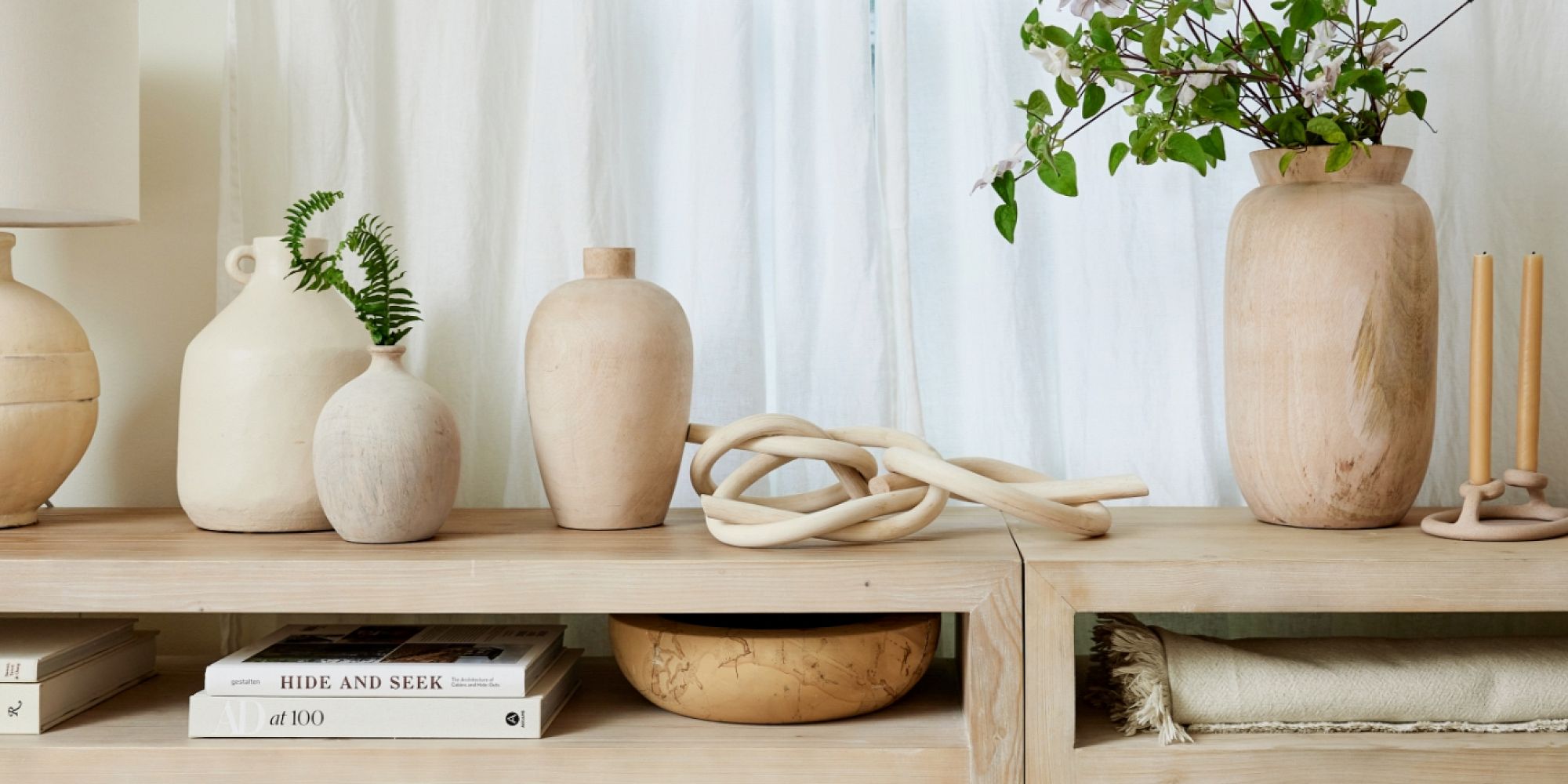Mango Wood Vase Collection | Pottery Barn