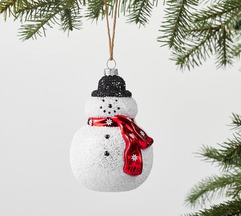 Archie the Snowman Tree Topper | Pottery Barn