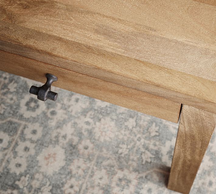 Oakleigh 76" Console Desk with Drawers | Pottery Barn