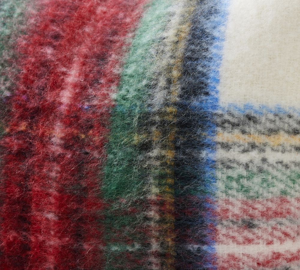 Stewart Plaid Pillow Cover | Pottery Barn