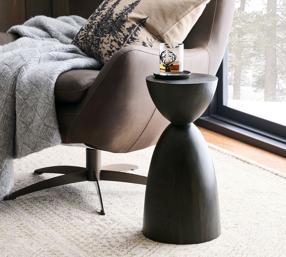 Bishop Round Cocktail Table | Pottery Barn