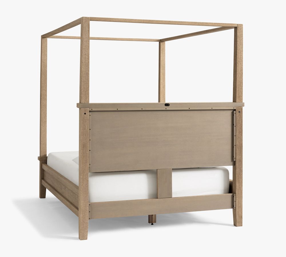 Farmhouse Canopy Bed | Wooden Beds | Pottery Barn