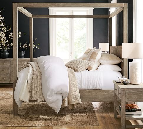 Farmhouse Bed | Wooden Beds | Pottery Barn