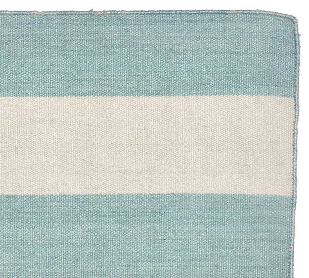 Alfie Striped Indoor/Outdoor Rug - Natural | Pottery Barn