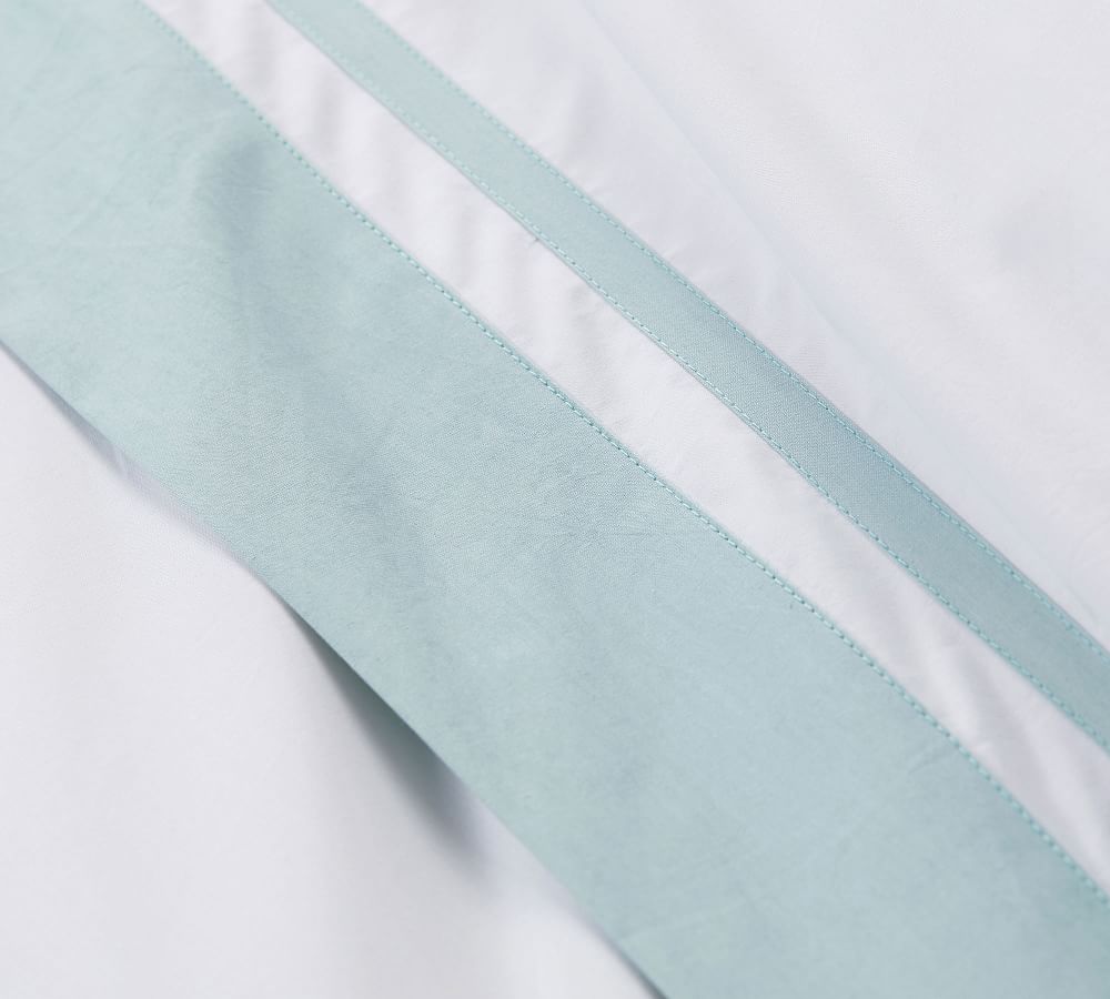 Parker Organic Percale Sheet Set | Pottery Barn