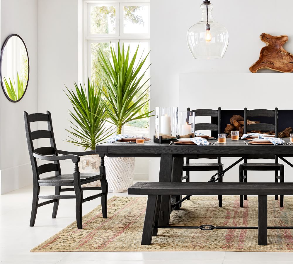 Wynn Ladderback Dining Chair | Pottery Barn