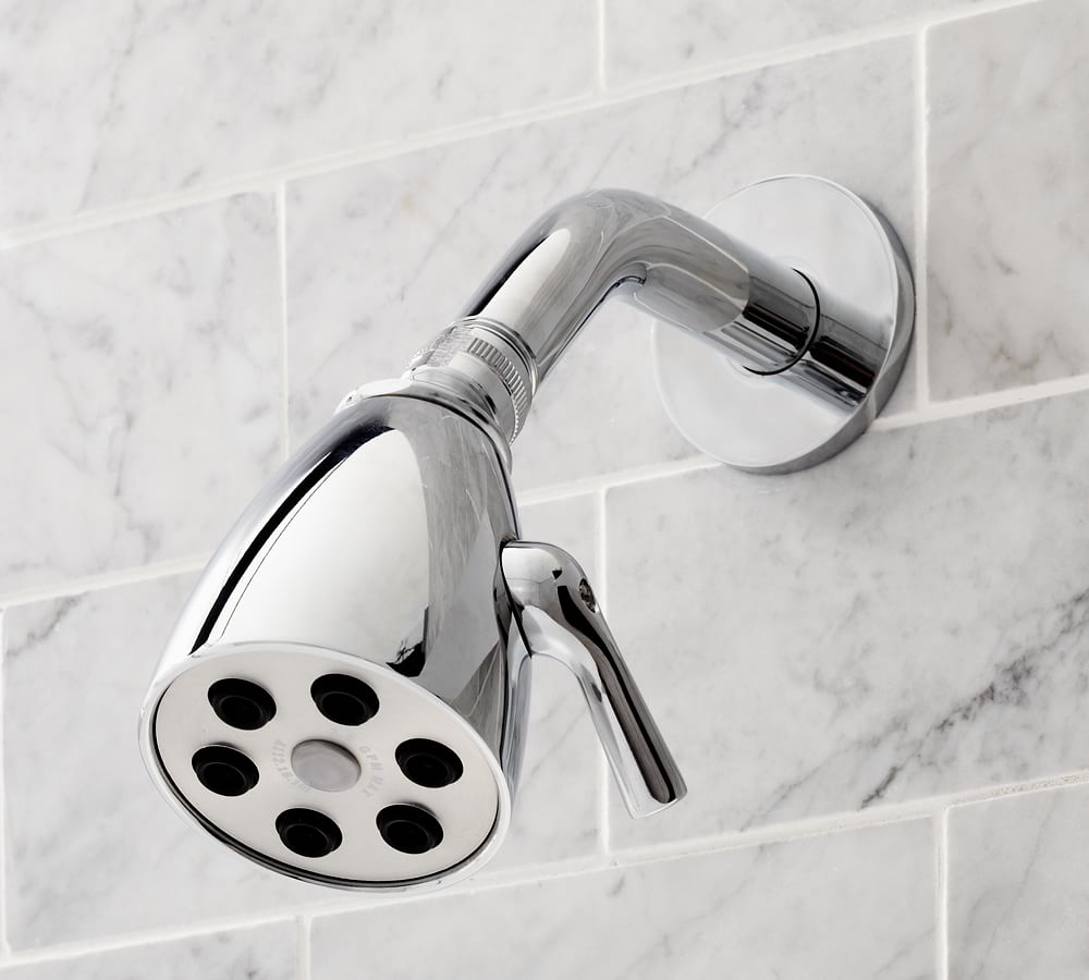 Victoria Cross Handle Pressure Balanced Shower Set | Pottery Barn