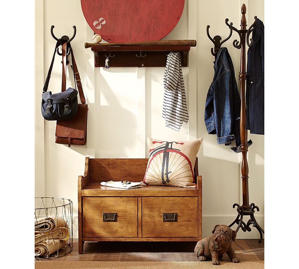 Wade Narrow Entryway Bench | Pottery Barn