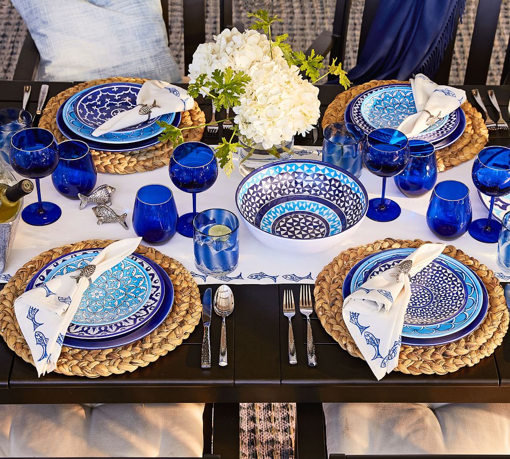 Happy Hour Metallic Rim Drinkware Collection | Pottery Barn