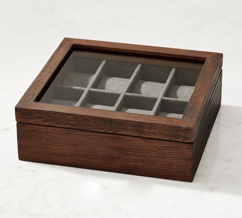Asher Wooden Watch Box | Pottery Barn