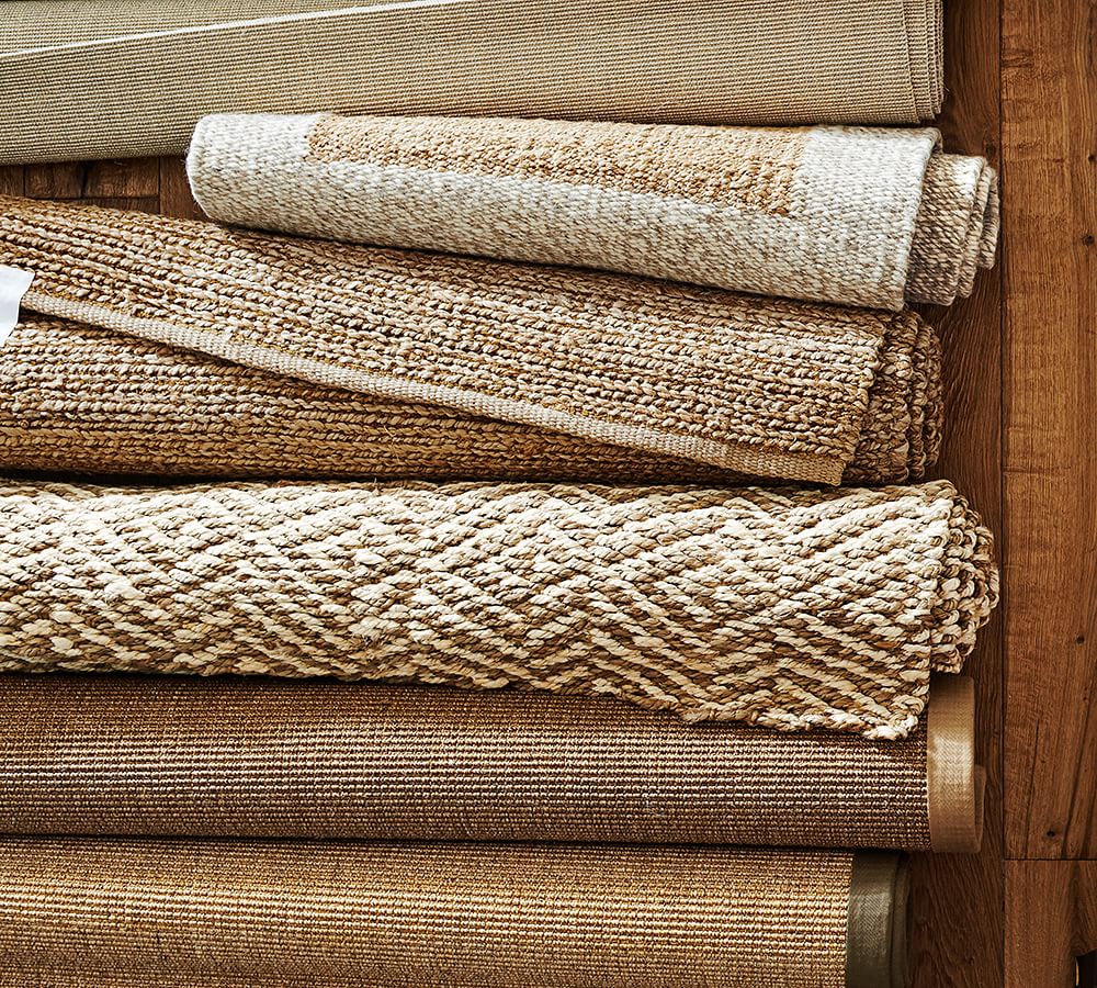 Color-Bound Earth Sisal Rug | Pottery Barn