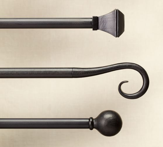 Rot Iron Curtain Rods