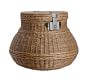 Jacquelyne Lidded Barrel Basket | Pottery Barn