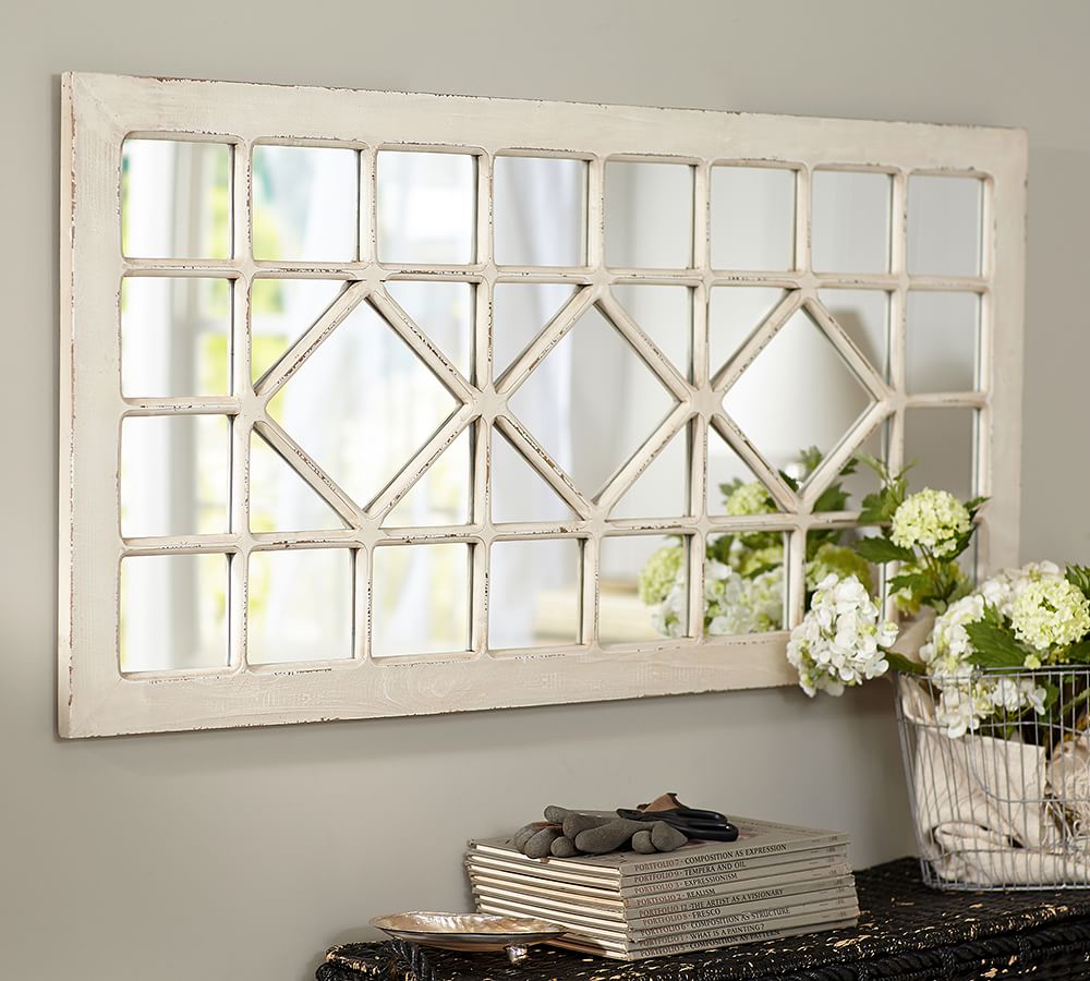 Trellis Accent Mirror 26" x 53" | Pottery Barn