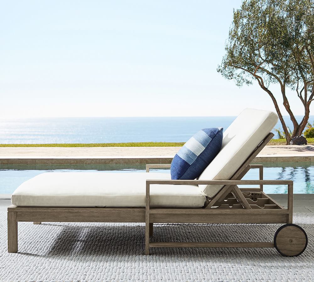 Pottery Barn Chaise Lounge