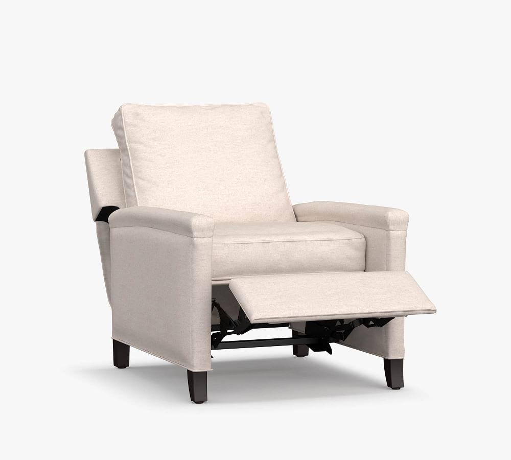 Tyler Upholstered Square Arm Recliner | Pottery Barn