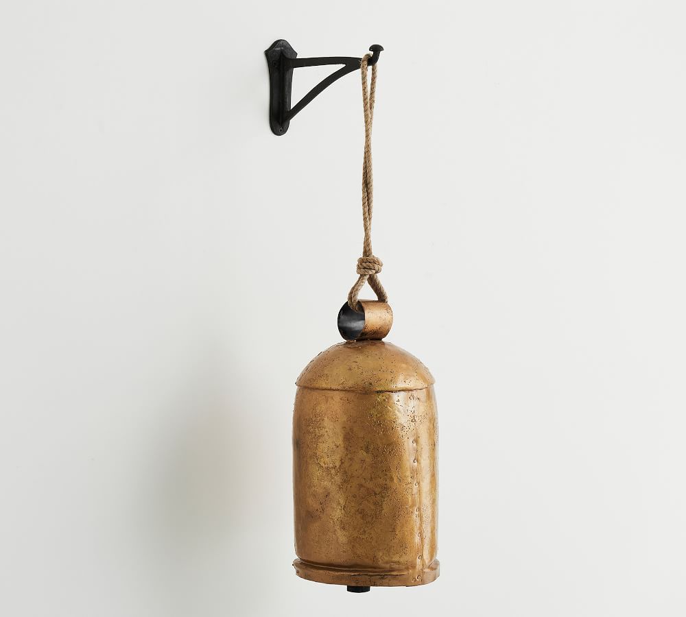 Handcrafted Brass Bells Wall Art | Pottery Barn