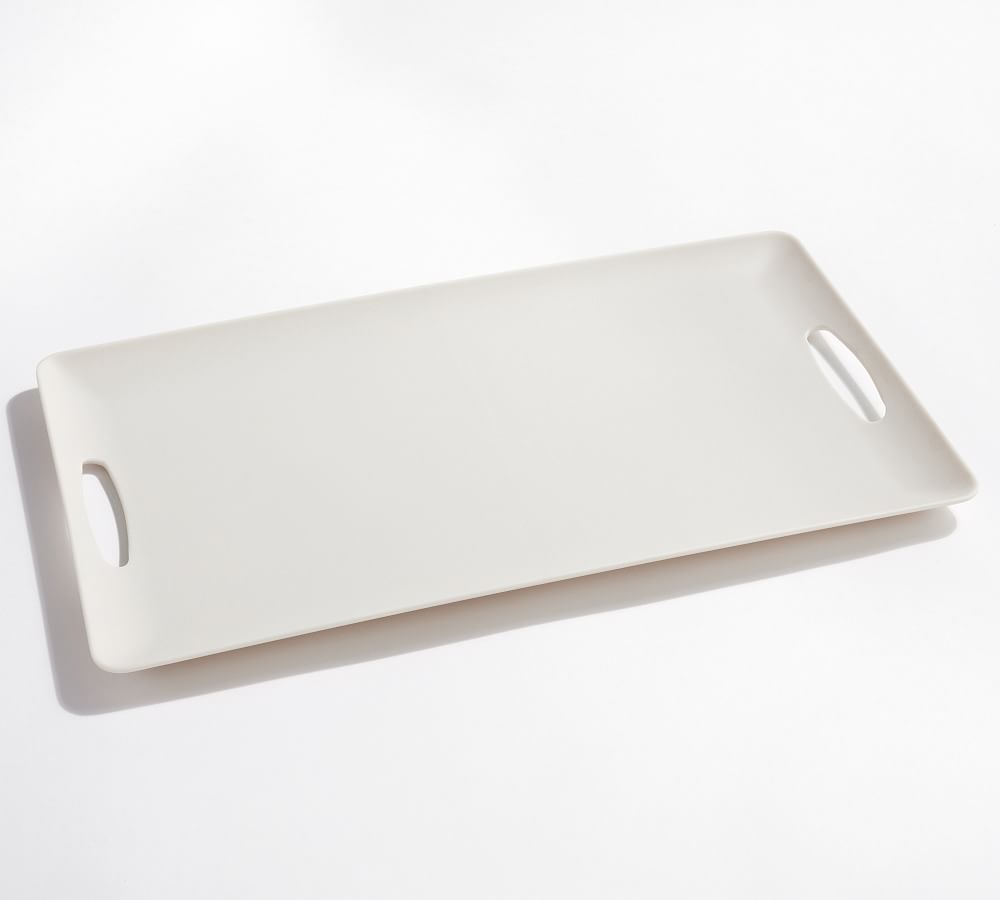 Mason Modern Melamine Handled Serving Platters | Pottery Barn
