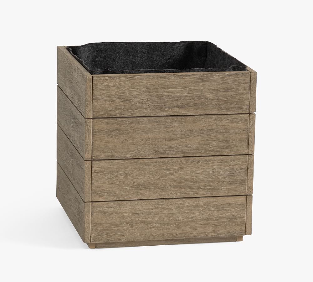 Indio Outdoor Planters - Eucalyptus | Pottery Barn