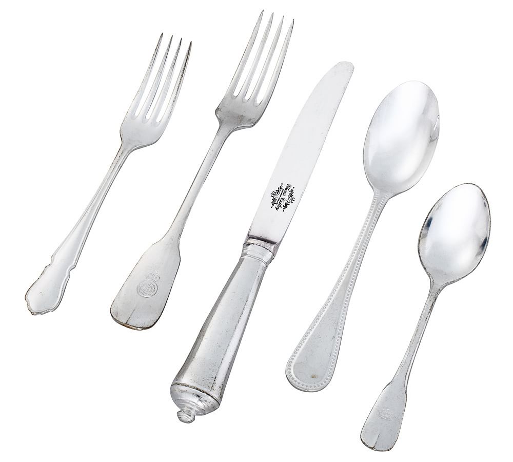 Maxfield Tumbled Flatware | Pottery Barn