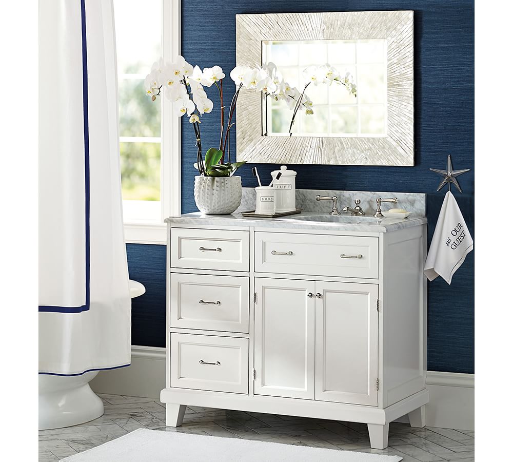 Miranda Capiz Wall Mirror | Pottery Barn