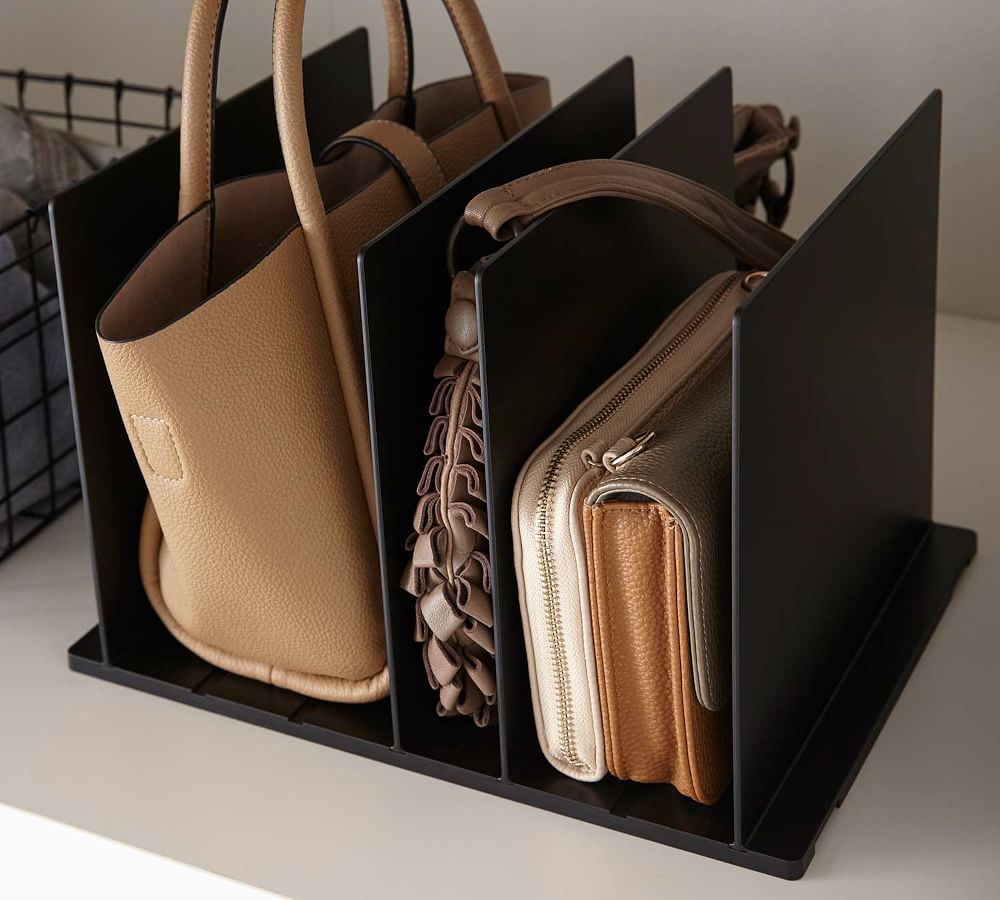 Two Level Bag Organizer Stand - Set of 2 | Pottery Barn