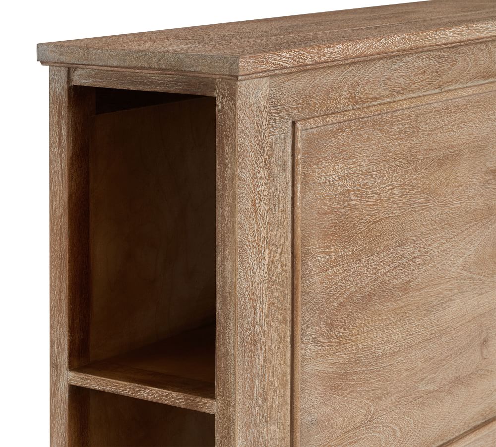 Astoria Storage Headboard & Platform Bed | Pottery Barn