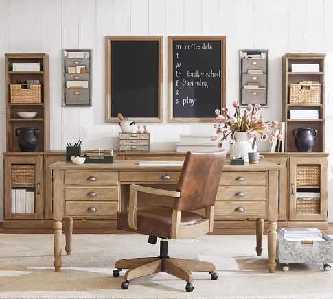 Printer's Rectangular Desk, Office Desk | Pottery Barn
