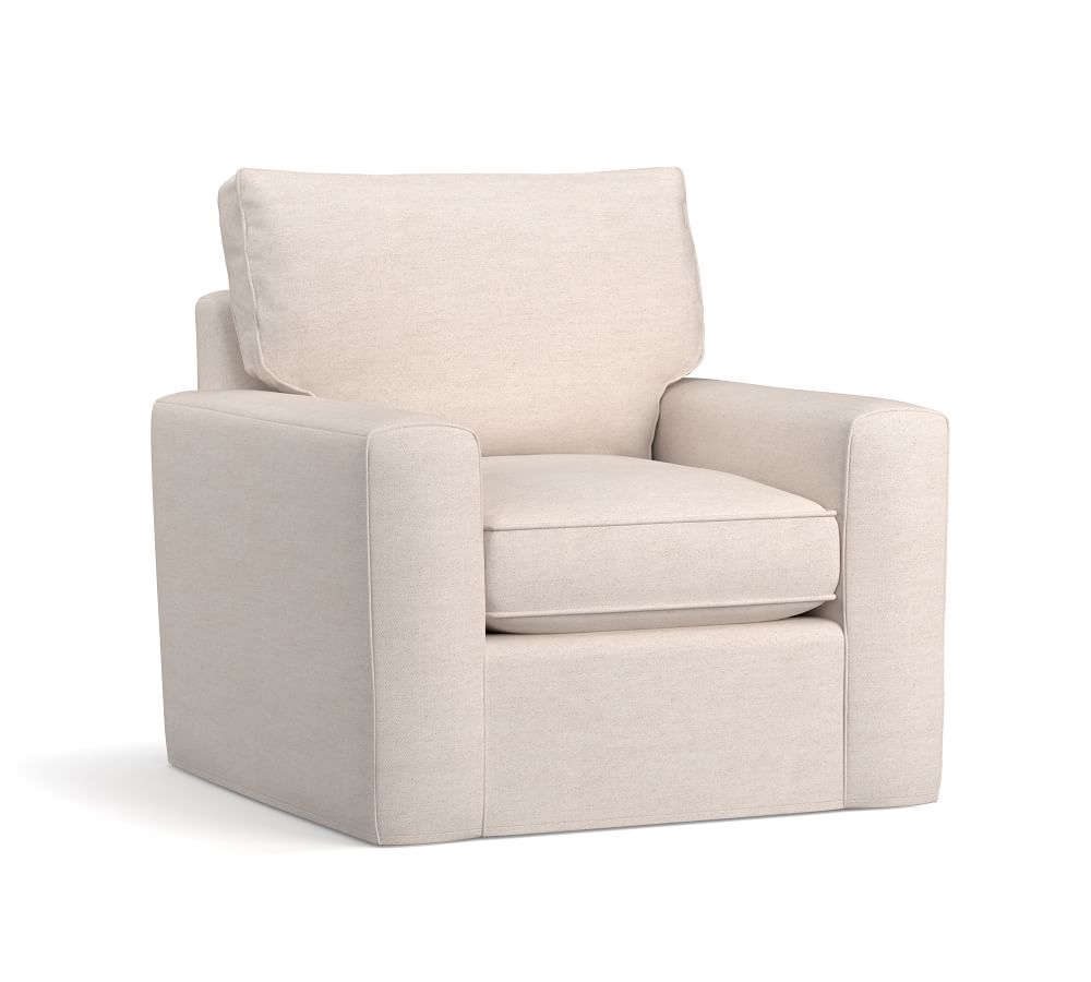 Pearce Square Arm Slipcovers | Pottery Barn
