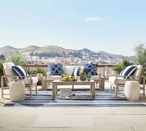 Indio Outdoor Sofa | Pottery Barn