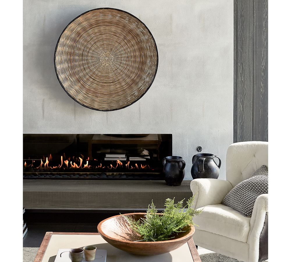 Atwater Woven Wall Art | Pottery Barn