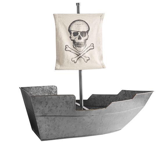 Pottery Barn Party Ice Bucket boat bar/ Halloween - munimoro.gob.pe