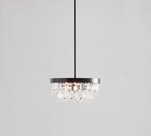 Clarissa Modern Round Chandelier | Pottery Barn