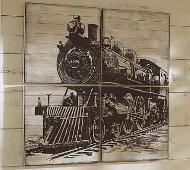 Planked Train Panels | Pottery Barn