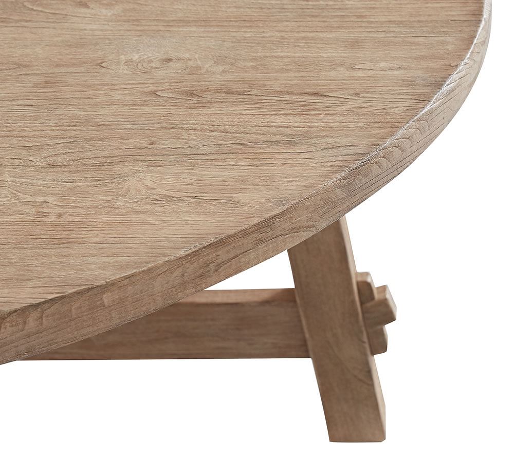Toscana Round Extending Dining Table | Pottery Barn