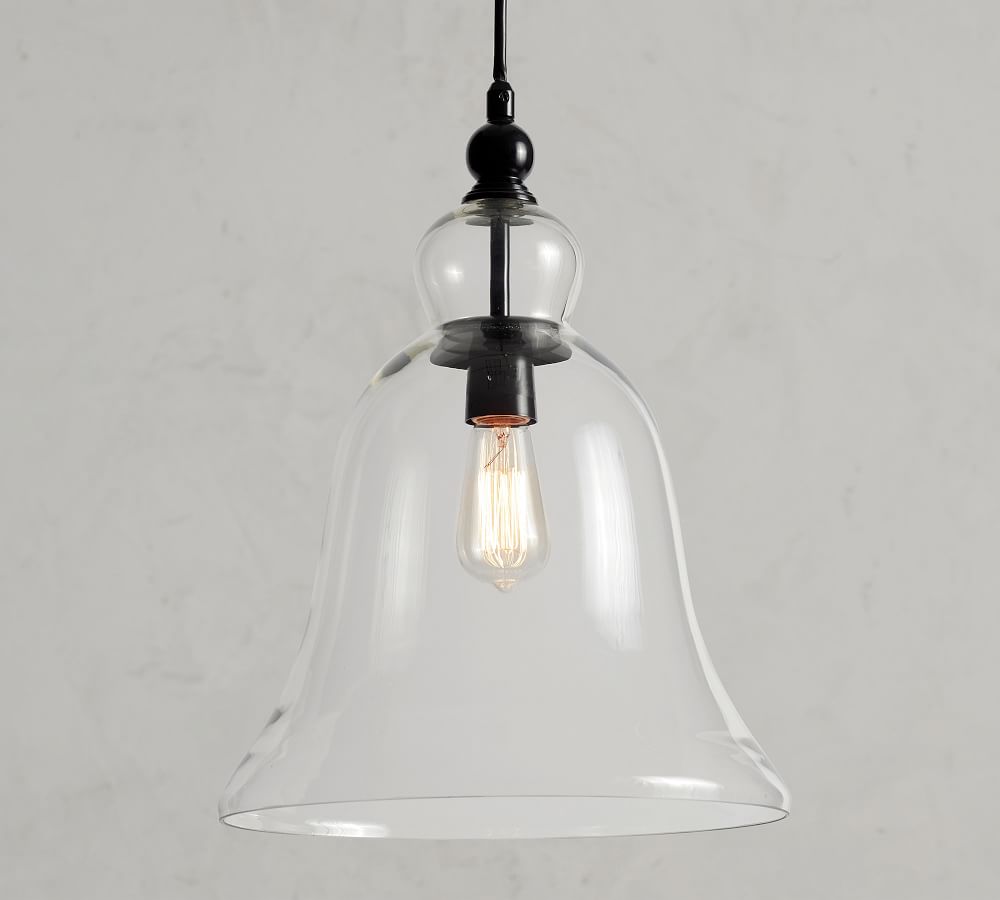 Rustic Glass Outdoor Pendant | Pottery Barn