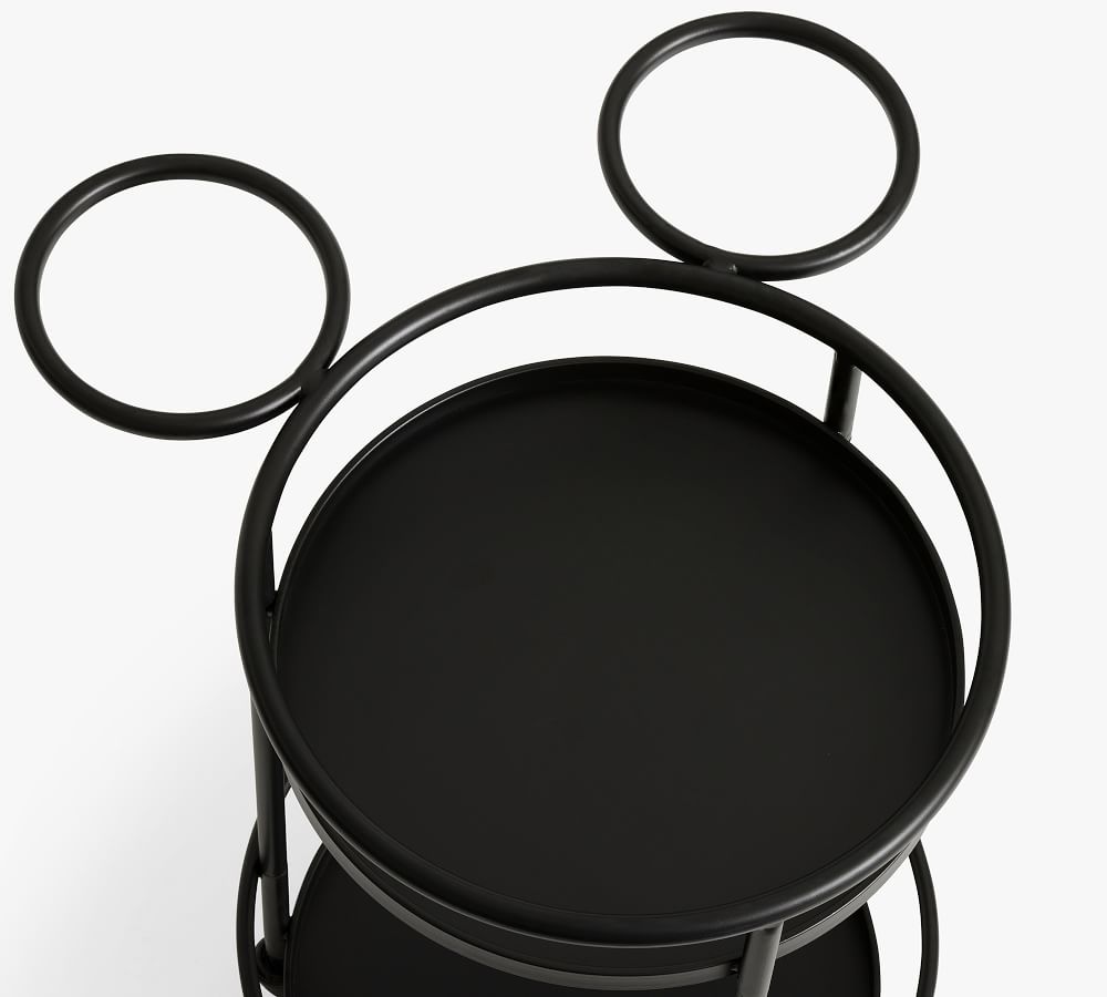 Disney Mickey Mouse 22" Round Kitchen Cart | Pottery Barn