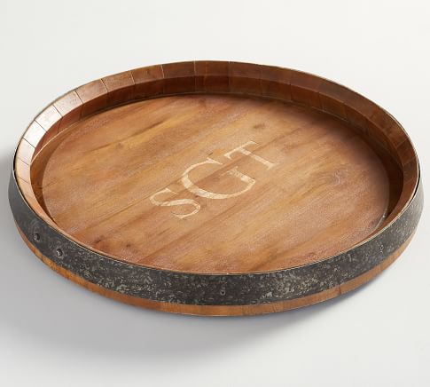Barrel Top Serving Tray | Pottery Barn