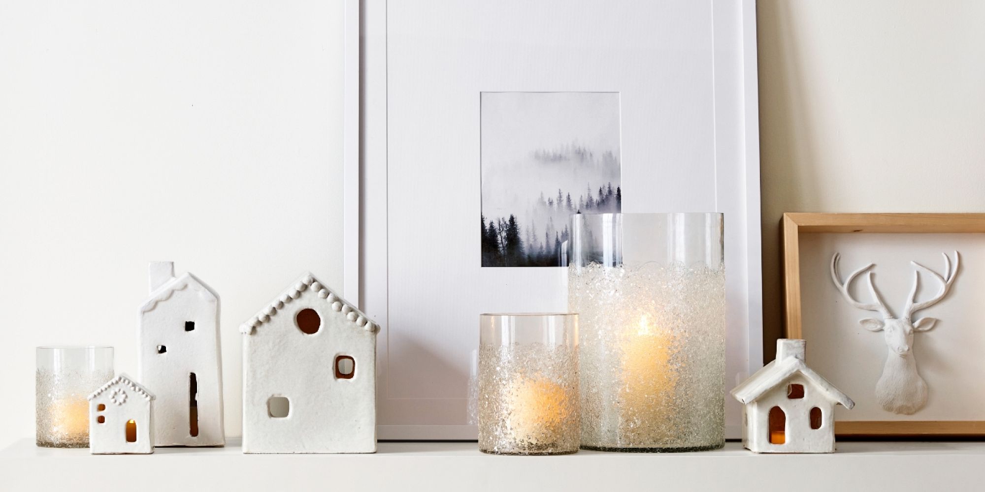 Handcrafted Ceramic Christmas Village Houses | Pottery Barn