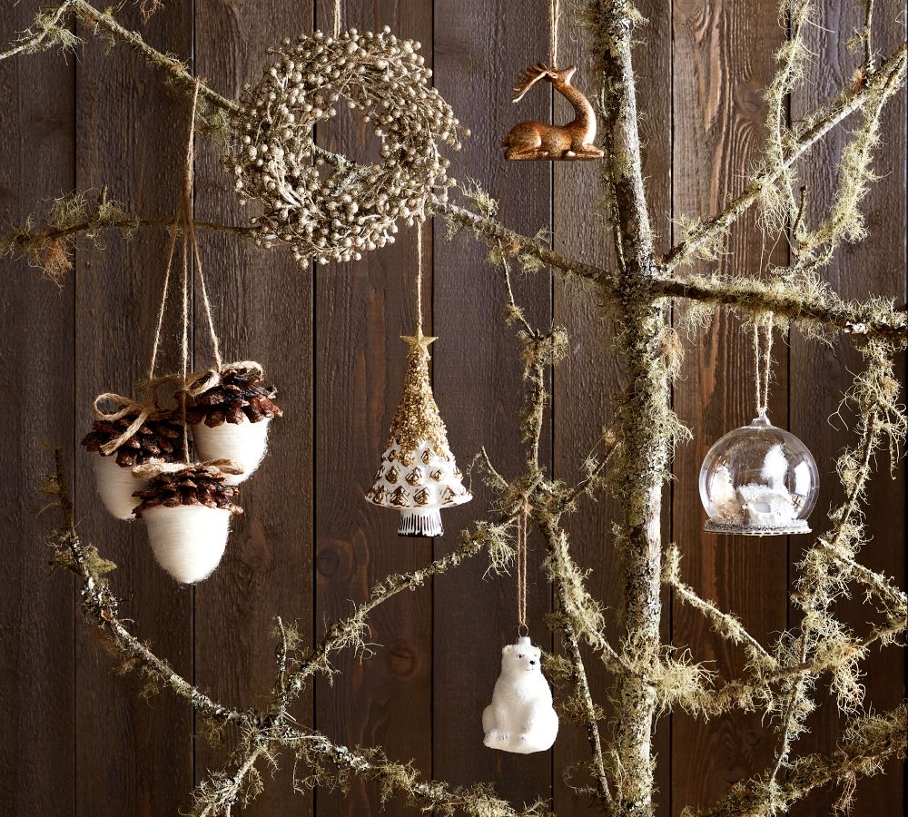 Handcrafted Acorn Cluster Ornament | Pottery Barn