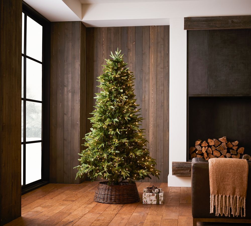 Deluxe Noble Fir Faux Christmas Tree | Pottery Barn