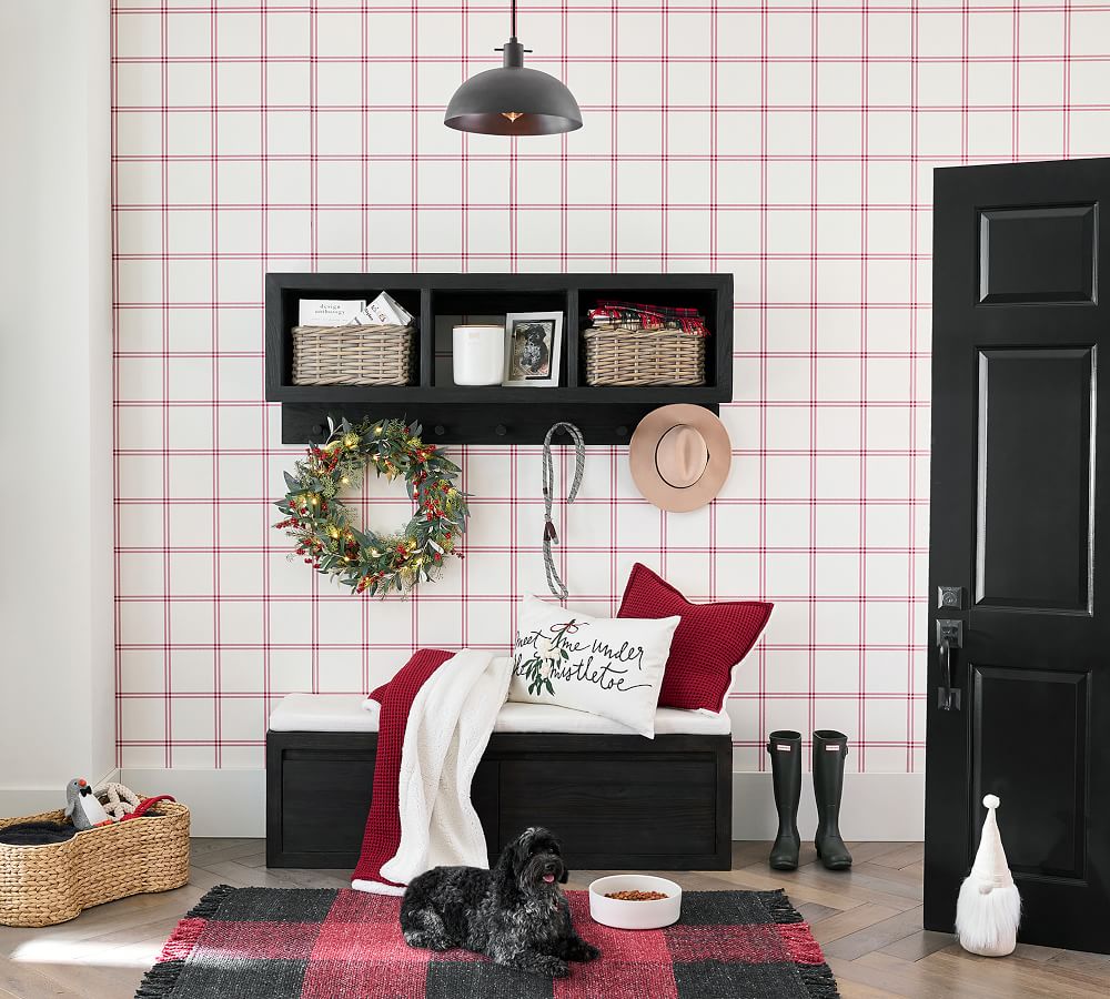 Windowpane Wallpaper | Pottery Barn