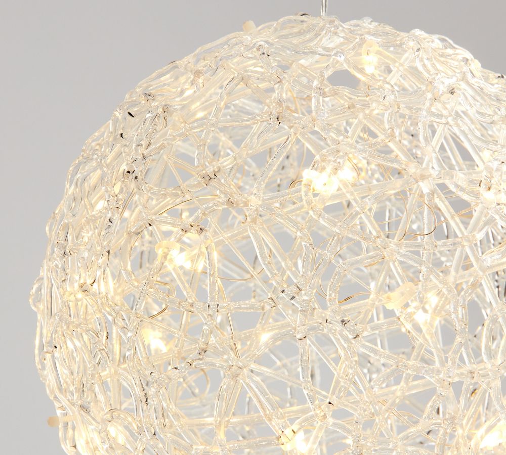 Light Up Crystal Orbs | Pottery Barn
