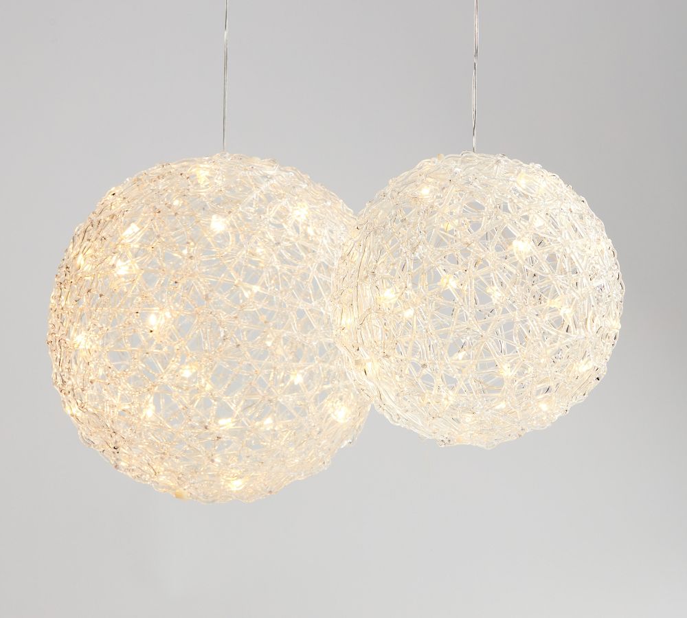 Light Up Crystal Orbs | Pottery Barn