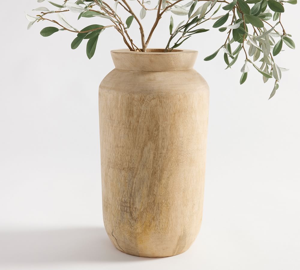 Mango Wood Vase Collection | Pottery Barn