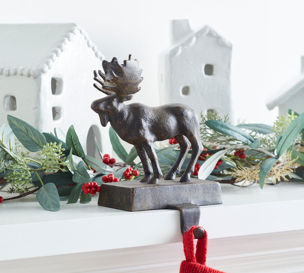 Moose Stocking Holder | Pottery Barn