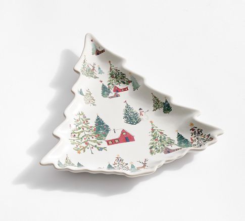 Christmas in the Country Dinnerware Collection | Pottery Barn