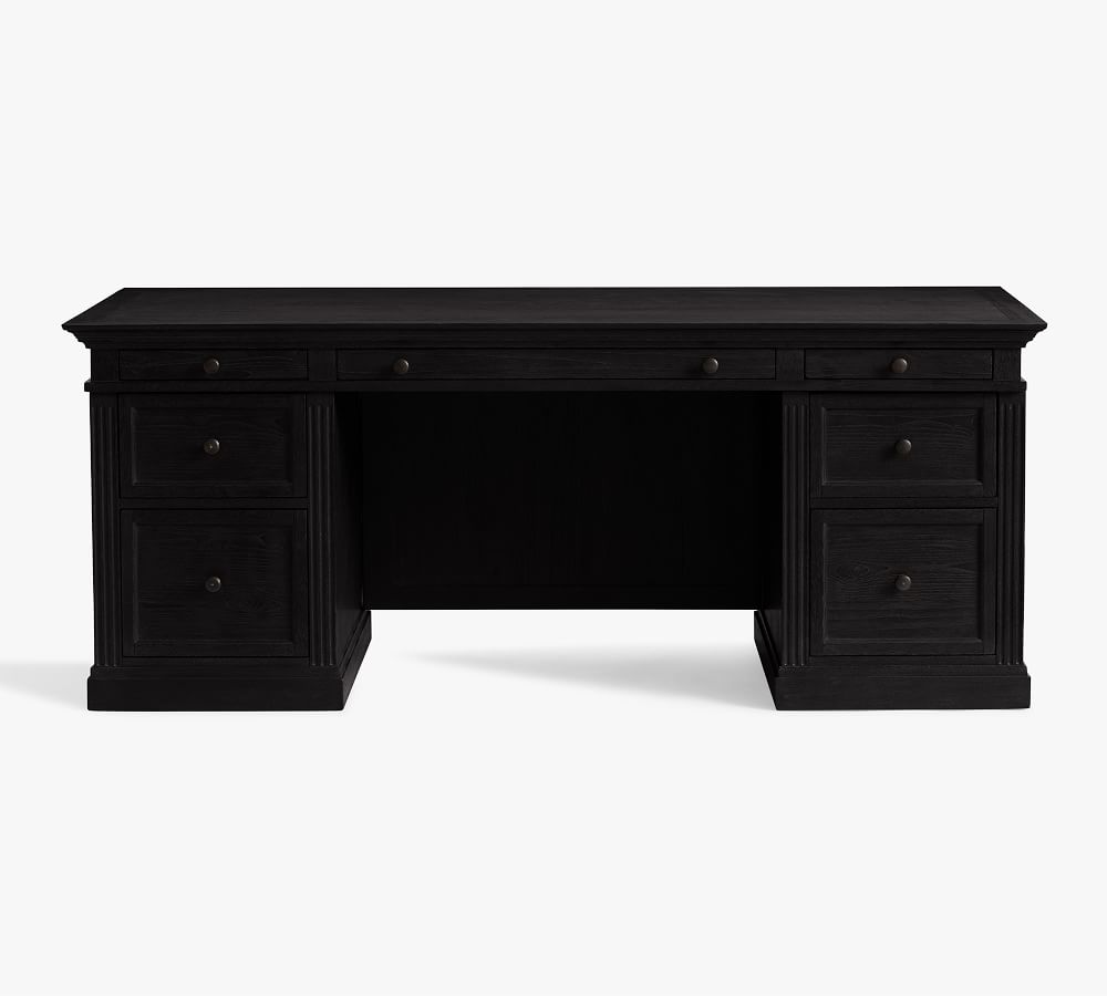 Livingston Executive Desk with Drawers | Pottery Barn