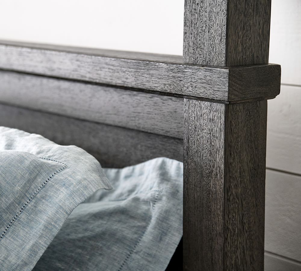 Farmhouse Canopy Bed | Wooden Beds | Pottery Barn